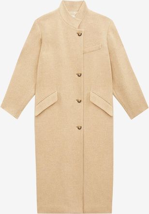 Isabel Marant Manteau Lewina - Femme - &Eacute;cru - Taille 40 - Marant &Eacute;toile