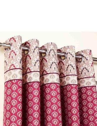 Catherine Lansfield Vorhänge aus Baumwolle / Polyester, Mehrfarbig, 168 x 183 cm