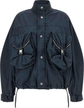 The Attico Bomberjacke - Blau