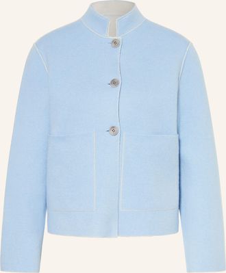 Lunaria Cashmere Lunaria Cashmere Cashmere-Jacke blau