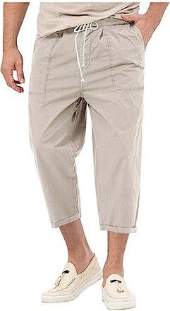 Generic Pantalon d&eacute;contract&eacute; ample et respirant pour homme, beige, XXL