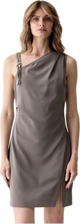 Guess Damen, Kleider, Beige, LGr&ouml;&szlig;e
