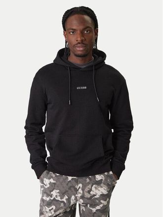 Guess Sweatshirt Z6RQ18 KAIJ1 Schwarz Regular Fit