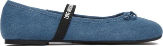 Love Moschino Ballerinas LOVE MOSCHINO JA11121G1OJO5700 Blau