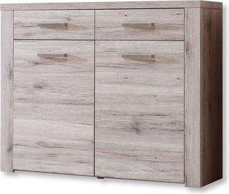 ROLLER Schuhschrank - Sandeiche - 116 cm breit