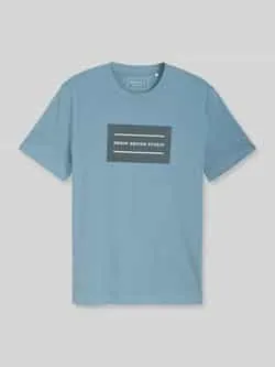 Tom Tailor Denim Regular Fit T-Shirt aus reiner Baumwolle