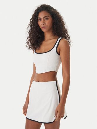 Guess Top V6GP09 K2999 &Eacute;cru Slim Fit
