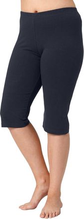 Ulla Popken Damen große Größen Übergrößen Plus Size Radler, Knielang, Elasthan, bis Gr. 74/76