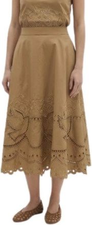 BERENICE Femme, Jupes, Beige, Taille: 40 FR Juliana Skirt