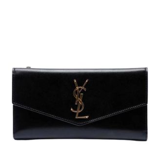 Saint Laurent Pre-owned Clutch - - Pre-owned - Damen - Schwarzk - ONE SIZE