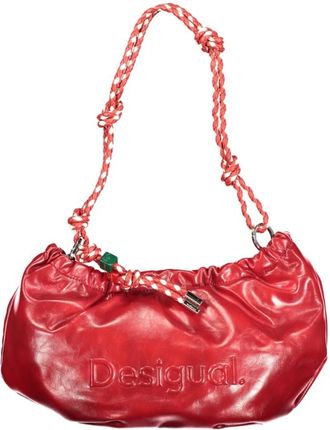 Desigual Femme, Sacs, Rouge, Taille: ONE Size Half Logo Waverly Bag