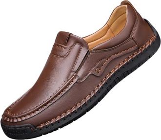Generic Mocassins d&eacute;contract&eacute;s &agrave; enfiler pour homme - L&eacute;gers et confortables - Pantoufles classiques pour la marche, la conduite, les voyages en plein air, ma