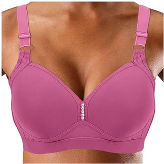 Generic Soutien-gorge 2026 pour femme, grande taille, mince, sans fil, r&eacute;duction de la poitrine lat&eacute;rale, sous-v&ecirc;tements sans couture, pour personnes &acirc;g&eacute;es et