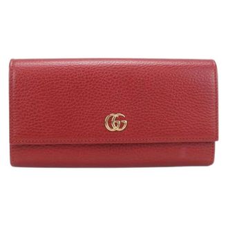 Gucci Portefeuille long Pre-owned (bi-fold) - Femme - Pre-owned - Rouge - Taille: ONE Size