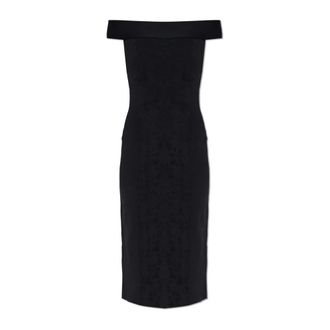 Alexander McQueen Damen, Kleider, Schwarzk, SGr&ouml;&szlig;e