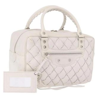 Balenciaga Pre-owned Vintage Hand Bag - - Pre-owned - Damen - Wei&szlig; - ONE SIZE