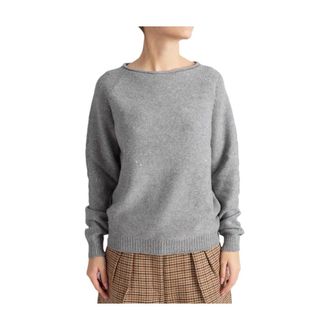 Paolo Fiorillo Damen, Strickwaren, Grau, XSGr&ouml;&szlig;e