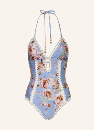 Zimmermann Neckholder-Badeanzug Awaken lila