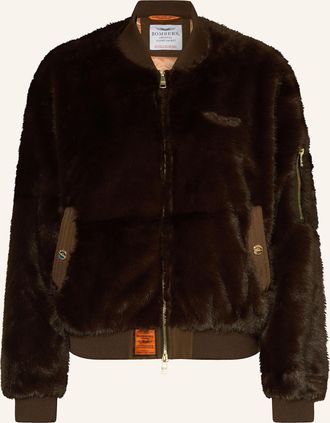 Bombers Original Bombers Original Kunstpelz-Jacke braun