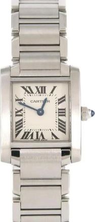 Cartier Pre-owned Acier inoxydable montres - Femme - Pre-owned - Gris - Taille: ONE Size