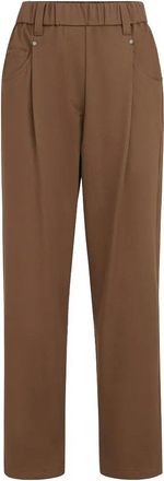Brunello Cucinelli Pull Col Rond - Marron