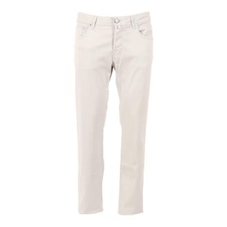 Jacob Cohen Pant 5 PKT Slim FIT Nick - - Trousers - Herren - Wei&szlig; - W34