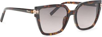Chopard Lunettes De Soleil - Marron