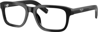 Prada PR D12V Rechteckige Brille - - Accessories - Herren - Schwarzk - 55 MM