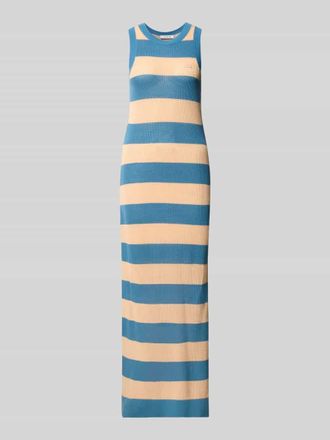 Lacoste Enganliegendes Strickkleid aus reiner Baumwolle