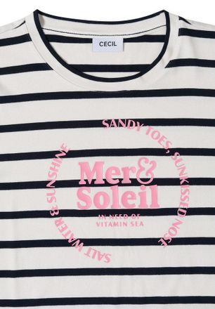 Cecil T-Shirt Mer And Soleil Circle FP T-Shi