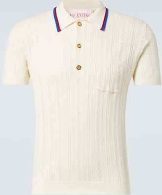 Valentino Polopullover aus Baumwolle