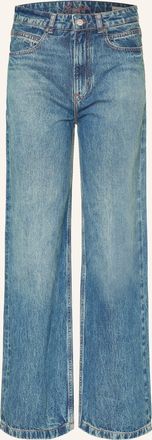HUGO BOSS Wide Leg Jeans The Marlene blau