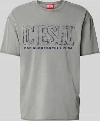 Diesel Regular Fit T-Shirt mit Logo-Detail