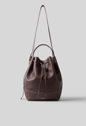 Claudie Pierlot Grand sac bourse cuir