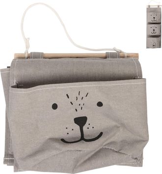 Hemobllo Wandh&auml;ngeorganizer aus Stoff F&auml;cher Wandtasche zum Einh&auml;ngen f&uuml;r Schlafzimmer B&uuml;ro Wohnraum Vielseitige Aufbewahrungstasche f&uuml;r B&uuml;cher Zubeh&ouml;r Handy L