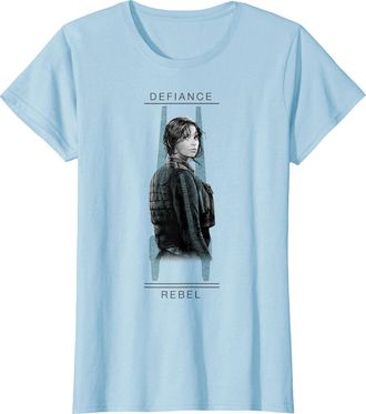 Star Wars Rogue One Jyn Defiance U-Wing Graphic T-Shirt T-Shirt