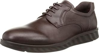 Ecco Homme S Lite Hybrid Plain Toe Tie Shoes, Mocha, 45 EU