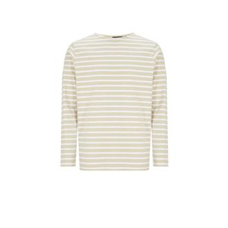 Dockers Langärmliges Dockers -T-Shirt aus Baumwolle in Beige