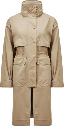 Moncler Moncler Veste Imperm&eacute;able 2-en-1 Seigne, Femme, Beige, Taille: 00