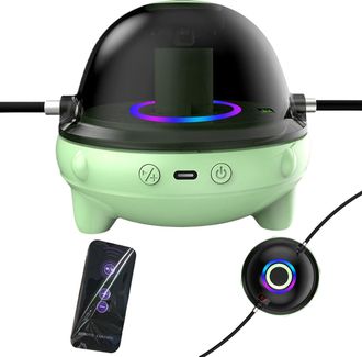 Generico Intelligentes Springseilger&auml;t | wiederaufladbarer Z&auml;hler zum Springen mit Musik - intelligente Sprungmaschine mit Fernbedienung, 10 einstellbare Gesch