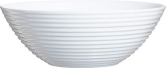 Luminarc Salatschale Harena 27 x 27 x 10 cm, Glas, White