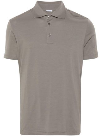 Malo Poloshirt aus Jersey - Gr&uuml;n