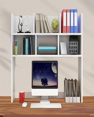 Generic Scaffale Scrivania, Kleines Bücherregal Für Studentenschreibtische, Büroregal, Aufbewahrungsregal, Passend Für Schreibtische