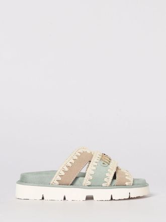 Mou Sandales &agrave; Talons Femme couleur Bleu