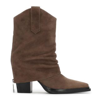 Kazar Femme, Chaussures, Brun, Taille: 39 EU Bottes de cowboy en daim