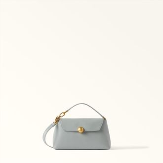 Furla Sfera Soft Mini-tasche Nebbia Gray Blau Nappaleder Damen