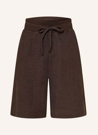 Darling Harbour Darling Harbour Leinen-Bermudas braun