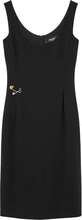 Versace Robe Au Genou - Noir