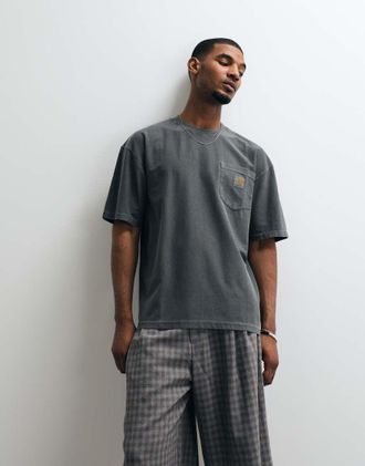 Carhartt Work in Progress T-shirt ample avec poche - Noir
