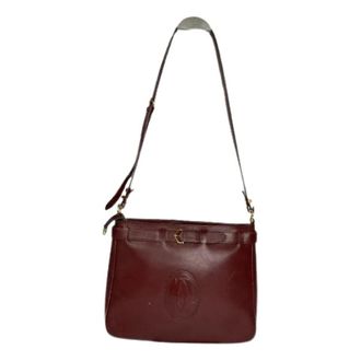 Cartier Sac Bandouli&egrave;re en Cuir Pre-owned - Femme - Pre-owned - Rouge - Taille: ONE Size